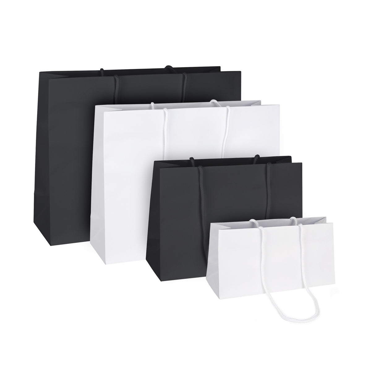Matte Laminated Paper Bags with Handle | Emballage Tout – Emballage tout