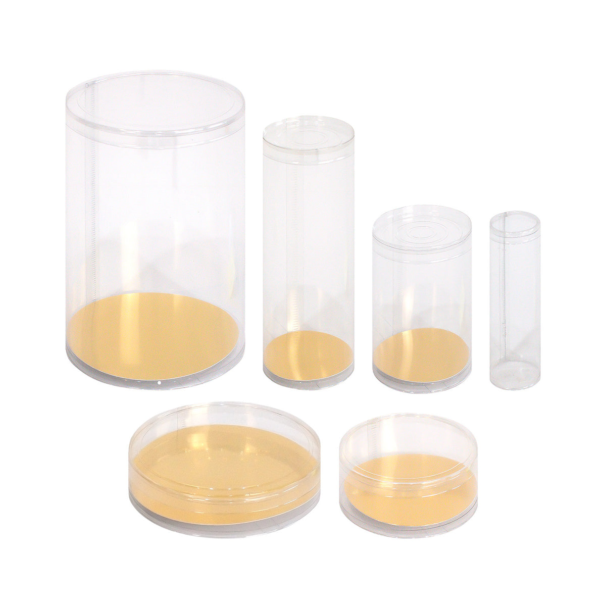 Clear Cylinder Containers – Shop Now | Emballage Tout – Emballage tout